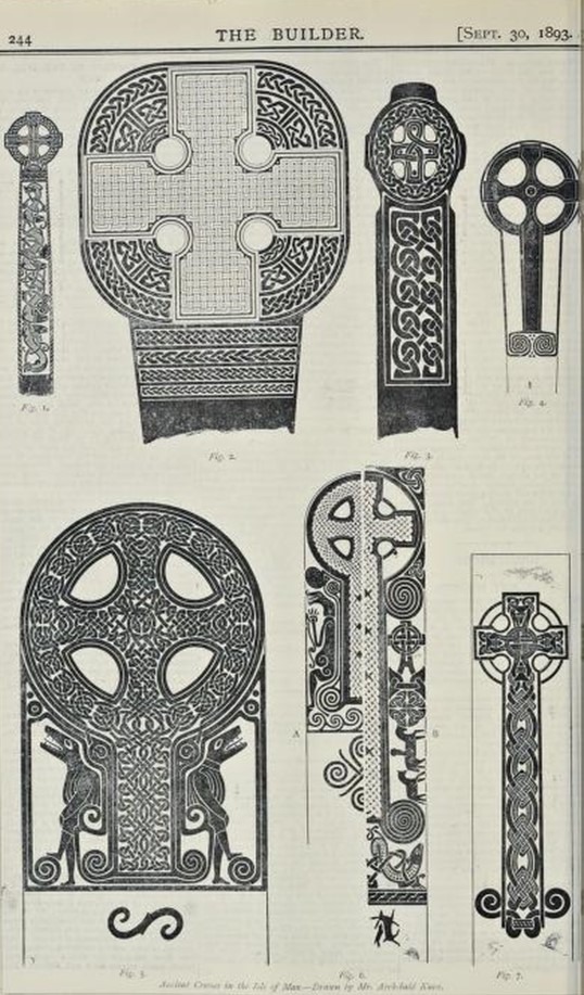 1893 Artcie in “The Builder” by Archibald Knox – Archibald Knox