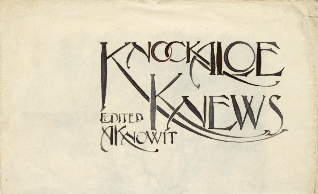Knockaloe Internment Camp – Archibald Knox