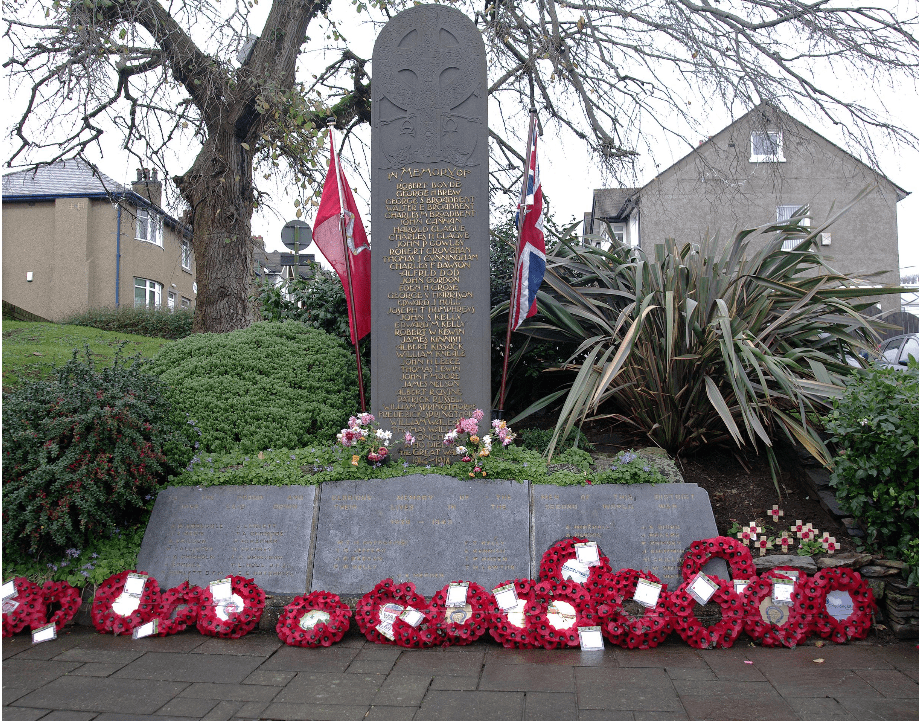 Onchan WWI memorial – Archibald Knox